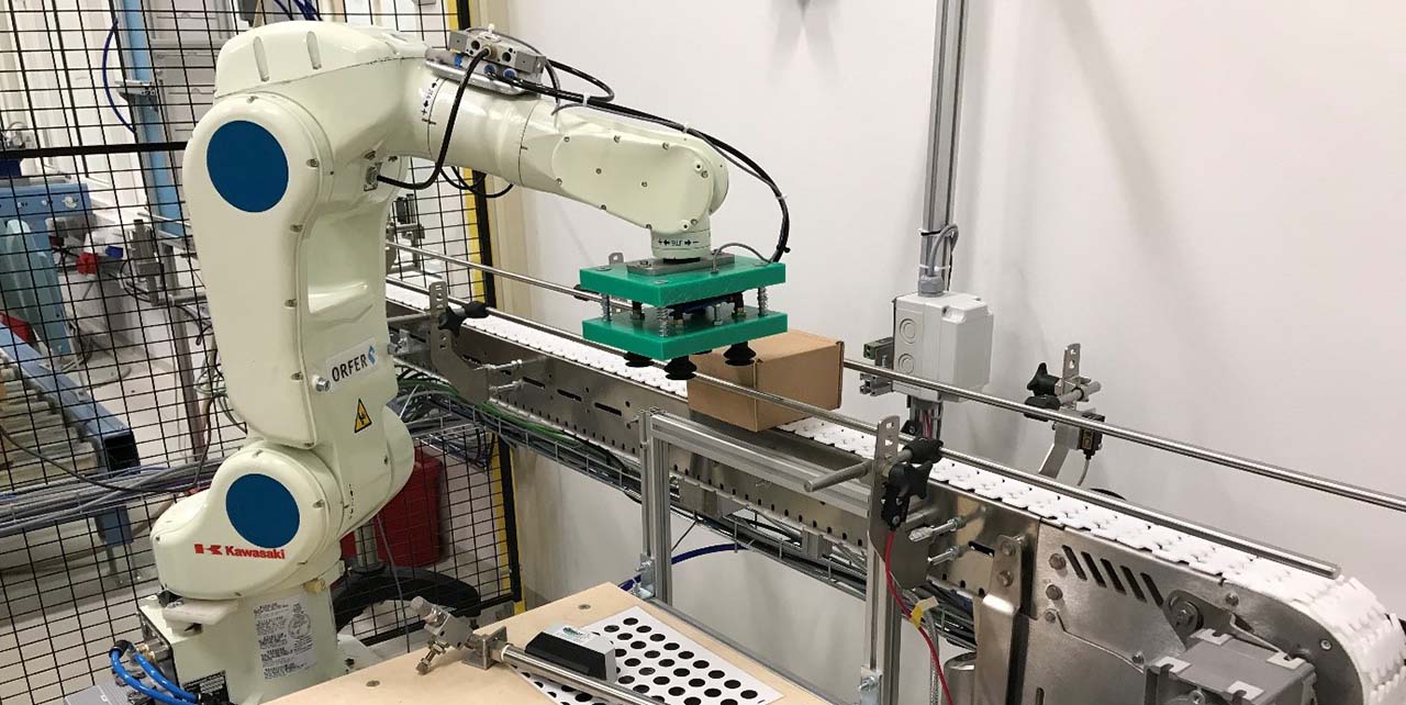 Robottiratkaisuja tuotantolinjoille - LAB Focus